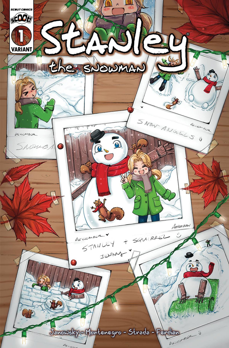 Stanley The Snowman #1 Original (Cover - Layout & Ink Set) – Anna Zhuo